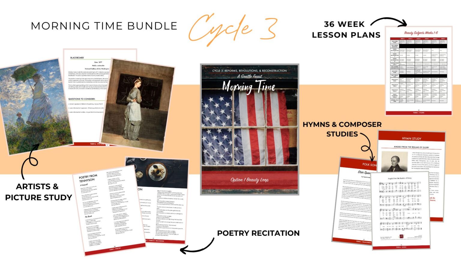 Cycle 3 Morning Time Bundle (OPTION 1) (Printed) - A Gentle Feast